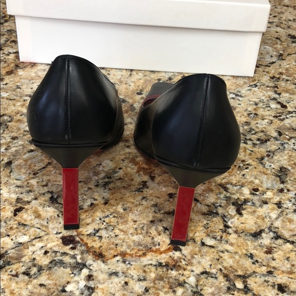 Escada | Shoes | Brand New Escada Black And Red Heels | Poshmark